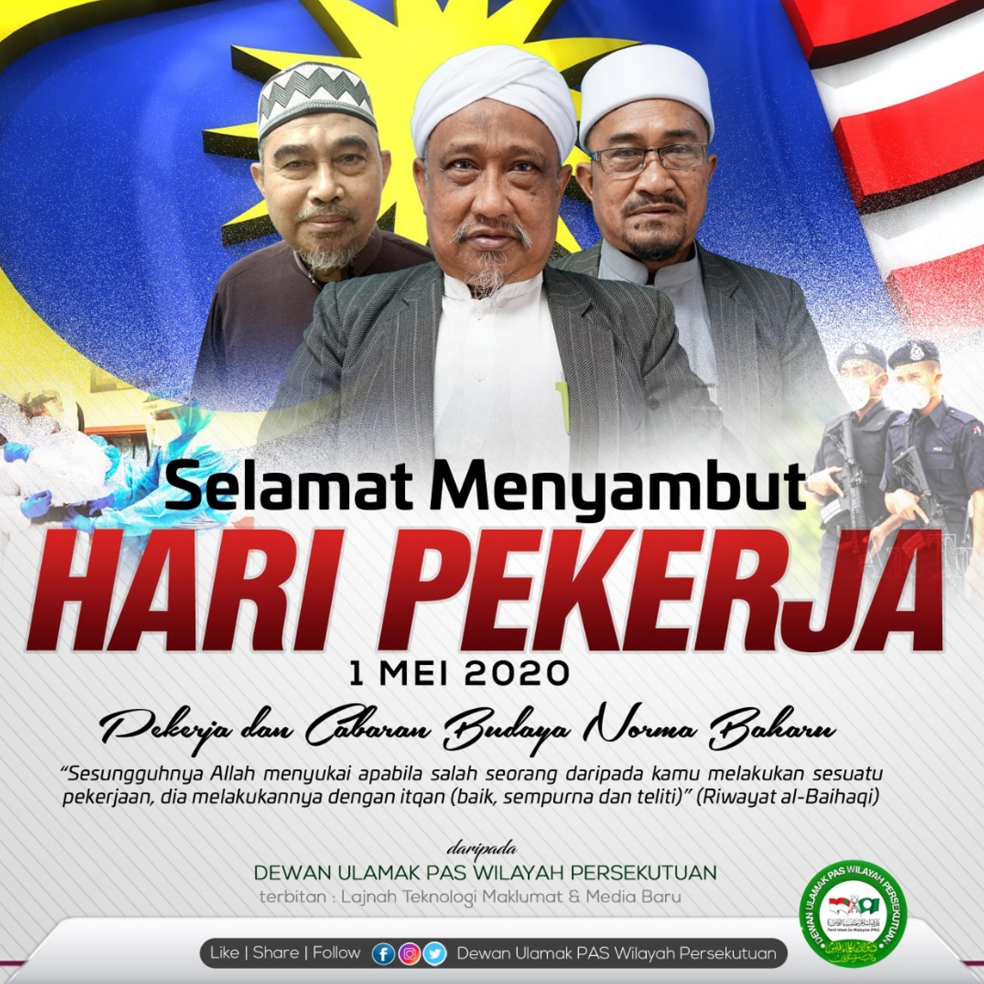 Dupwp Selamat Hari Pekerja 2020 Berita Parti Islam Se Malaysia Pas